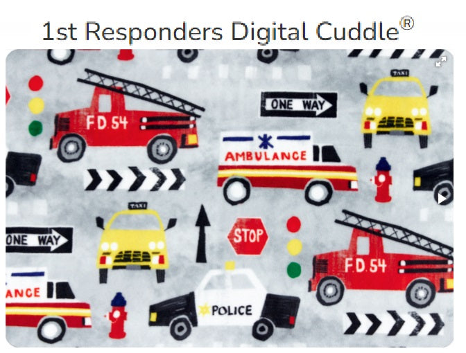 1st Responders Digital Cuddle - Shannon Fabrics – MINK INC. (Cozy ...