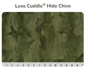 Luxe Cuddle Hide Chive - Shannon Fabrics – Cozy Fabric Shop / TCC